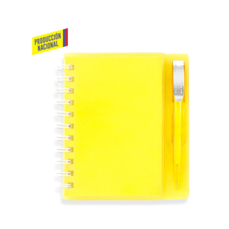LIBRETA - Libreta con Bolígrafo Hard Top 100 Hojas -Prod Nacional ...